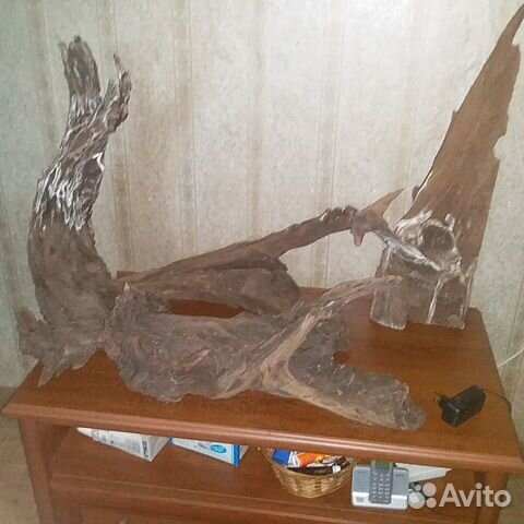 Натуральные мангровые коряги больших размеров