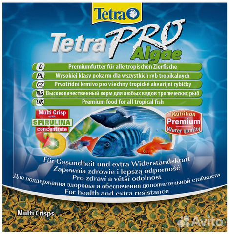 Корм " Tetra Pro Algae "