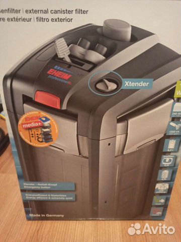 Фильтр внешний Eheim 4+ 600 с наполнителем