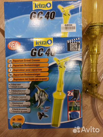 Сифон для чистки грунта tetra GC-40 средний