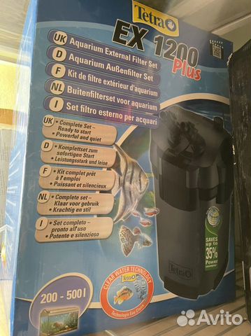 Продам фильтр аквариумный Tetra EX-1200 plus