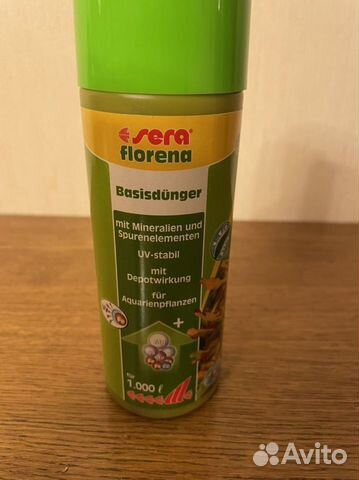 Удобрение Sera Florena Basisdünger, аквариум