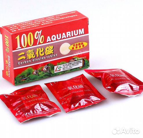 Таблетки CO2 для аквариума