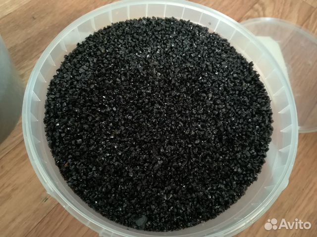 Чёрный грунт мелкой фракции