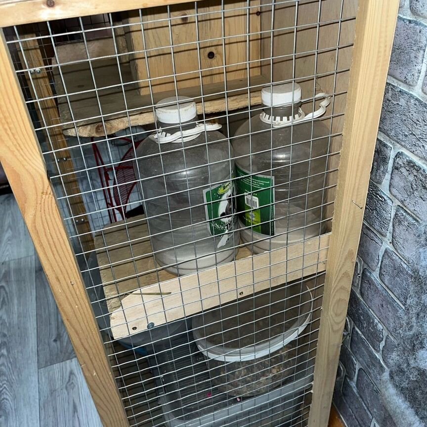 Клетка витрина для грызунов