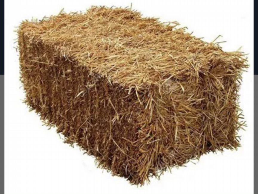 Сено в брикетах