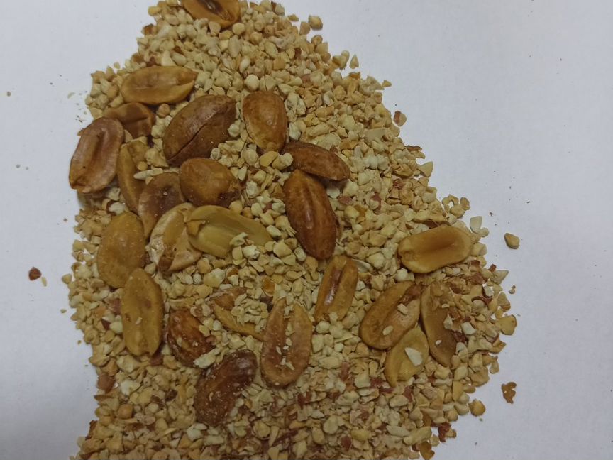 Арахис. Остатки производства