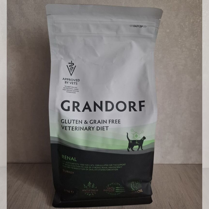 Корм для кошек с хбп Grandorf Renal 2 кг