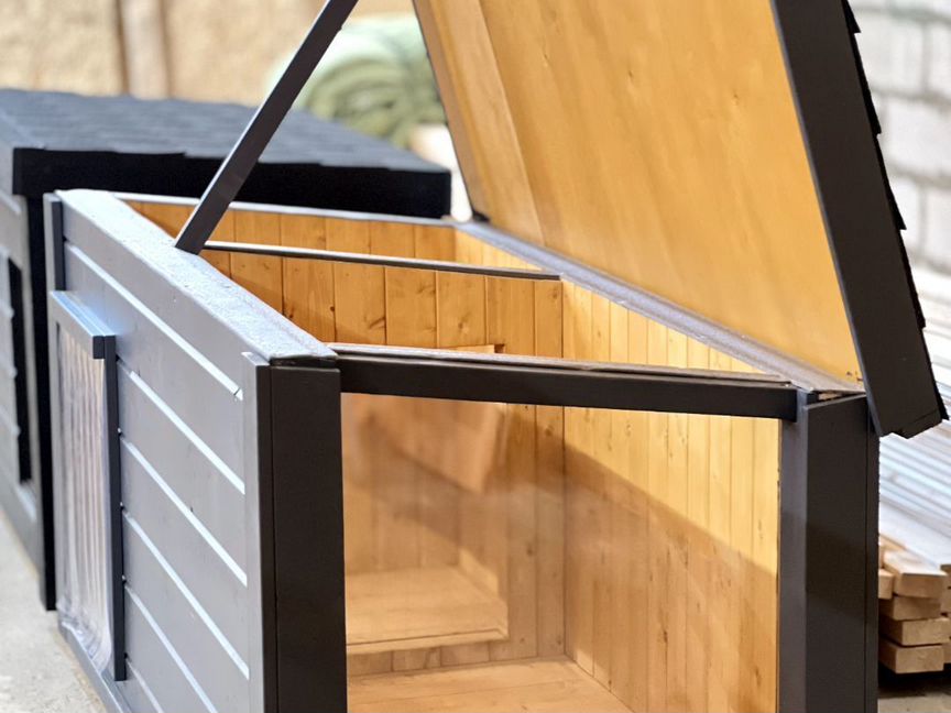 Будка для собаки утепленная