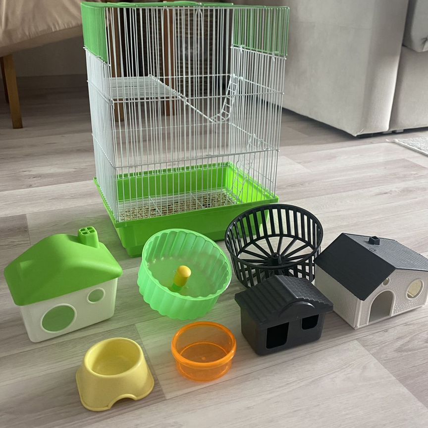 Новая клетка для хомяков/крыс