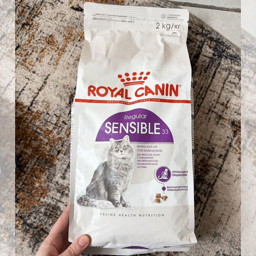 Корм для кошек royal canin sensible