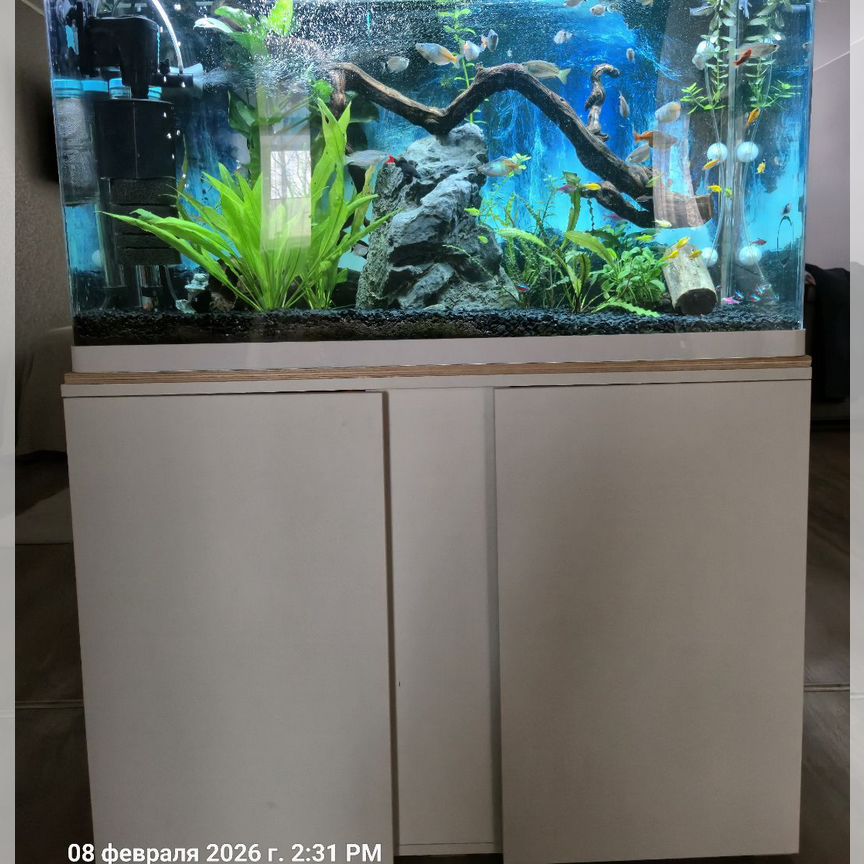 Аквариум с тумбой