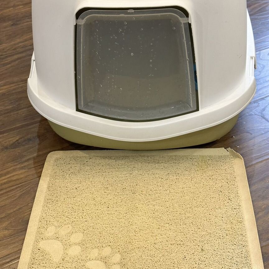 Кошачий туалет закрытый большой