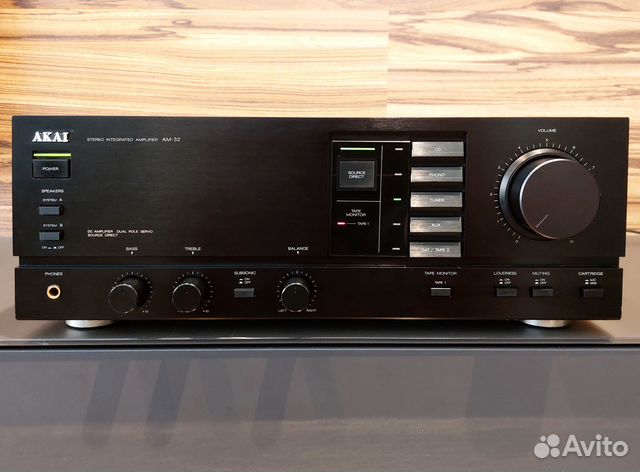 Интегральный усилитель Akai AM-32, Japan, 1988 купить в Санкт ...