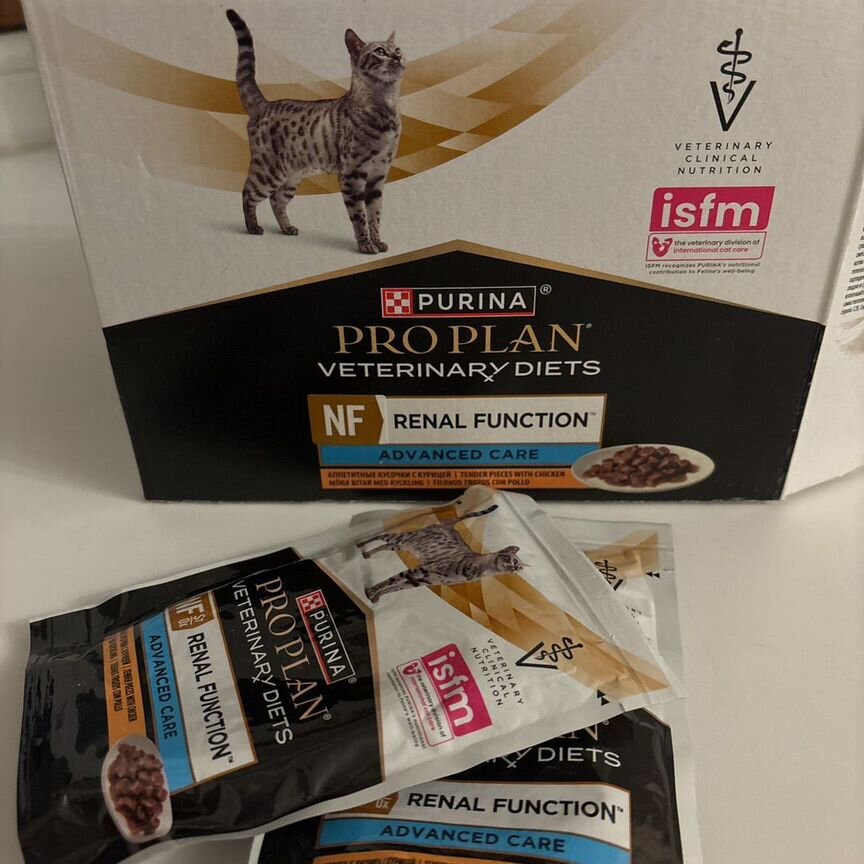 Про план Renal NF влажный корм паучи с курицей