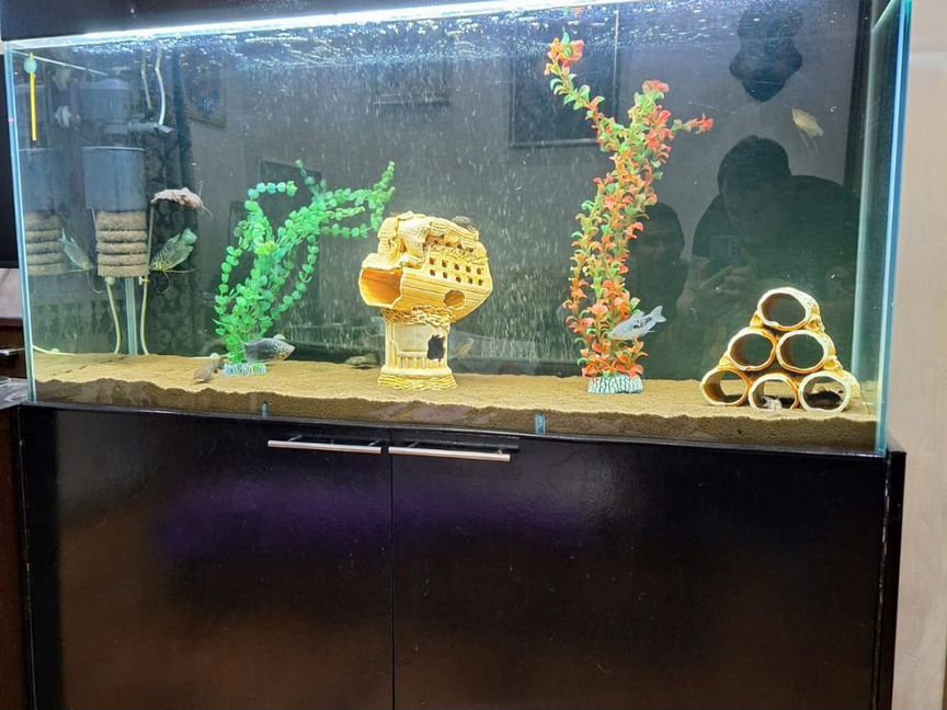 Аквариум с тумбой