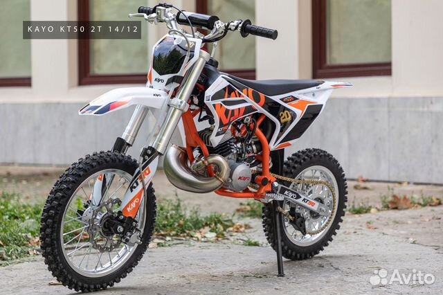 Питбайк kayo KT50 2T 14/12 (автомат, 2023 г.) купить в Тюмени | Транспорт | Авито