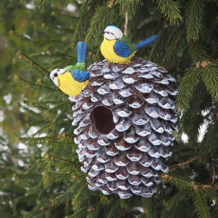 Кормушка для птиц необычная винтажный стиль