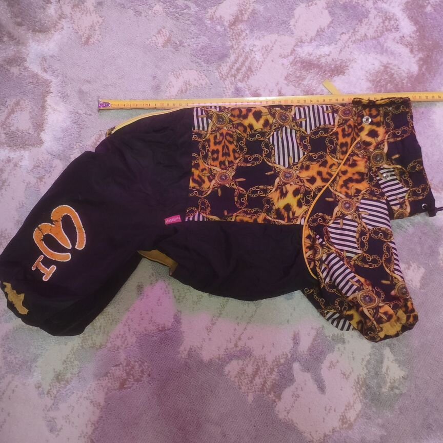 Комбинезон для собак средних пород на флисе