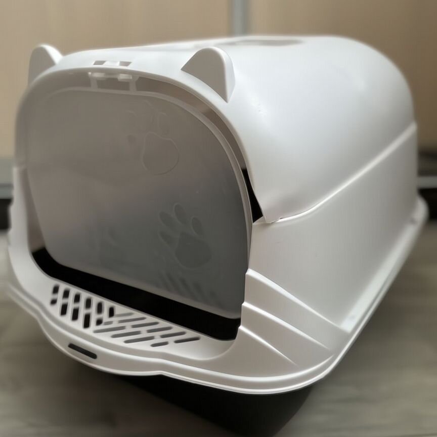 Кошачий лоток в виде домика