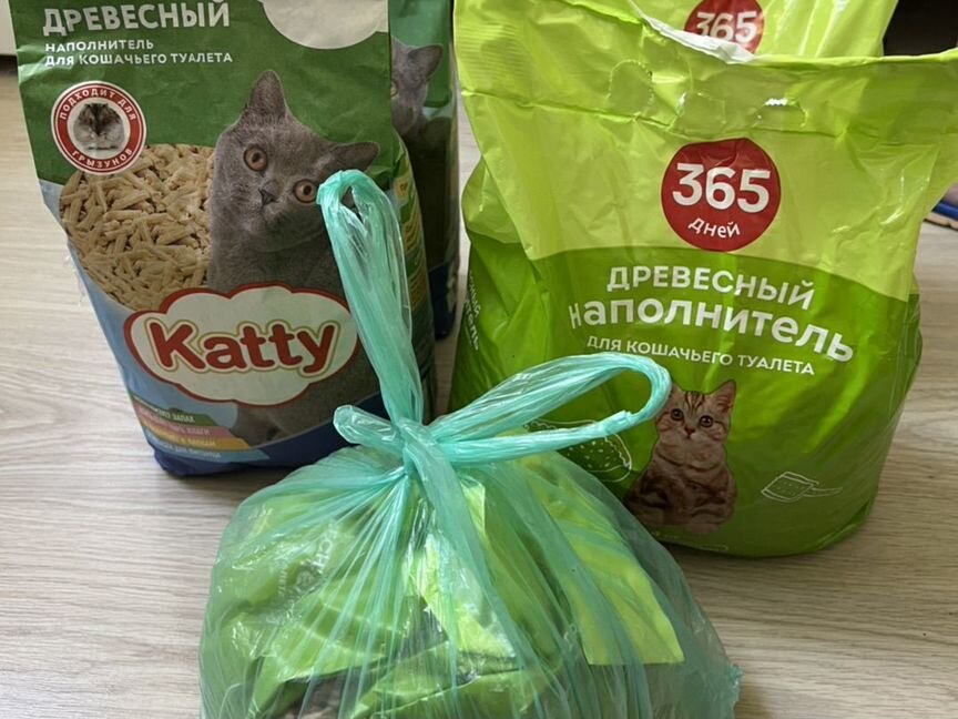 Древесный наполнитель для кошек/грызунов 15кг