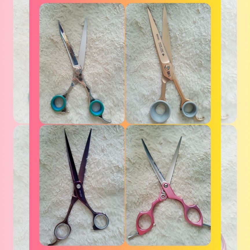 Ножницы для груминга бу