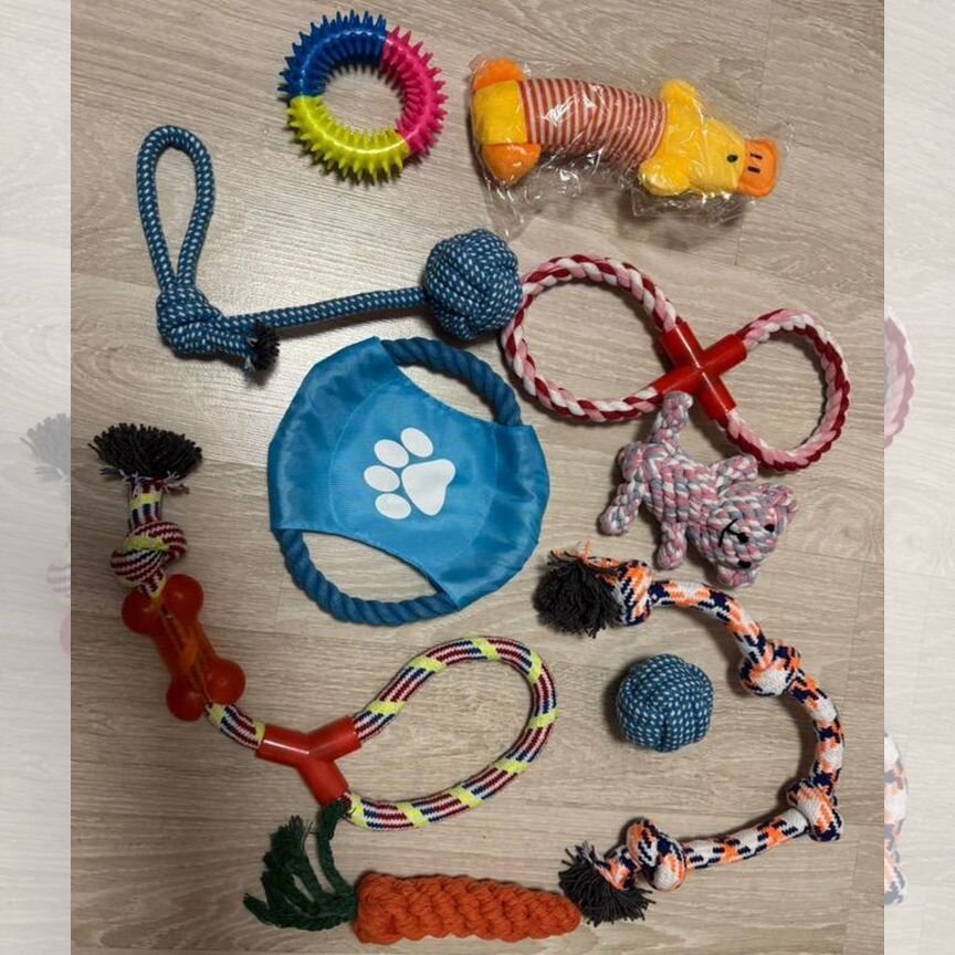 Игрушки для собак штучно