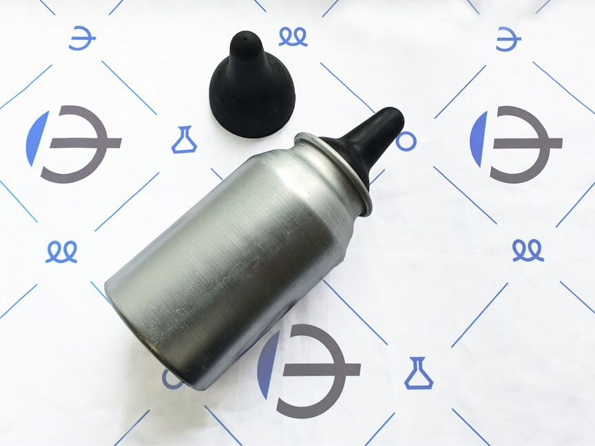 Молокопоилка для телят с соской аллюминий 2л