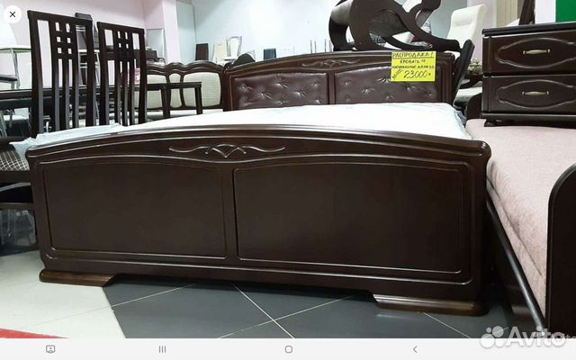 Красивая новая кровать из массива р. 1400 на 2000 купить в Уфе | Товары ...