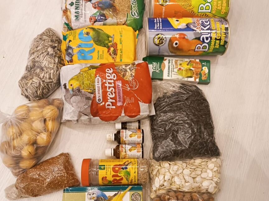 Корм для попугаев