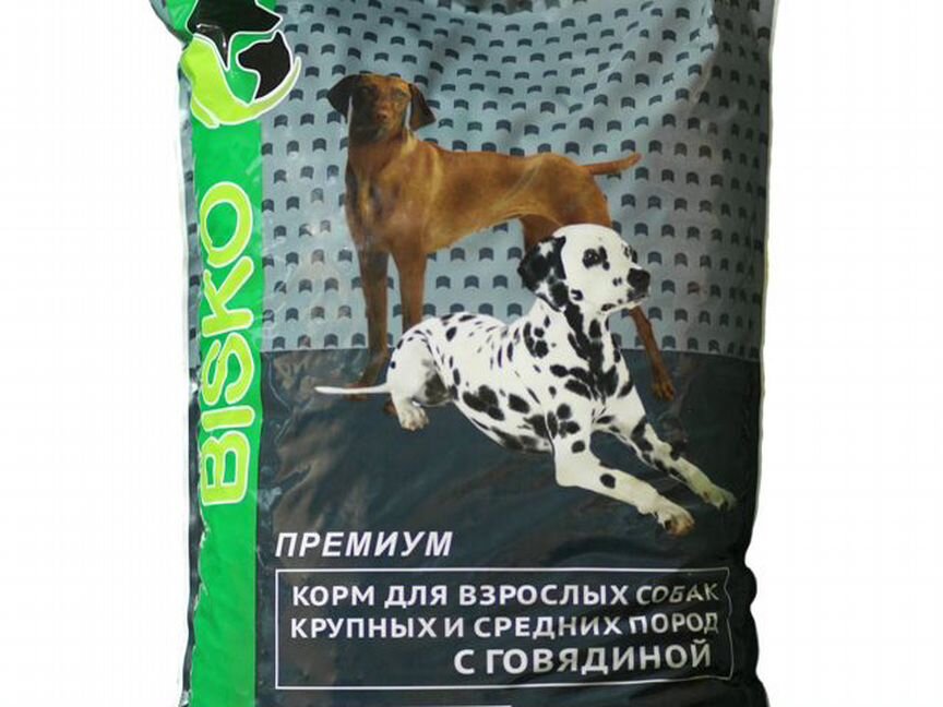 Сухой корм для собак Bisko Премиум