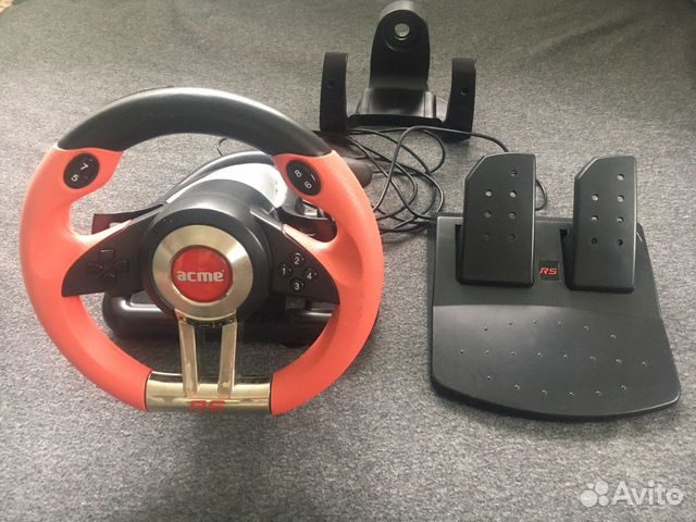 Руль acme Racing wheel RS купить в Санкт-Петербурге | Электроника | Авито