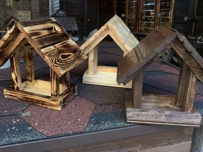 Кормушки и скворечники для птиц