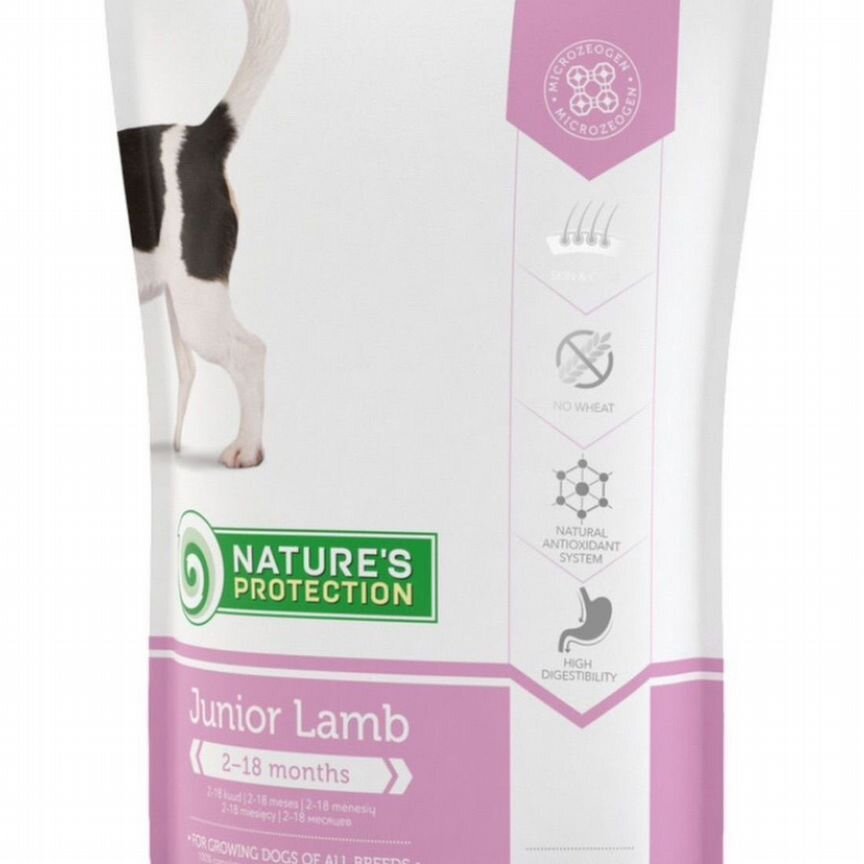 Nature's Protection Junior (Ягненок) 500 г