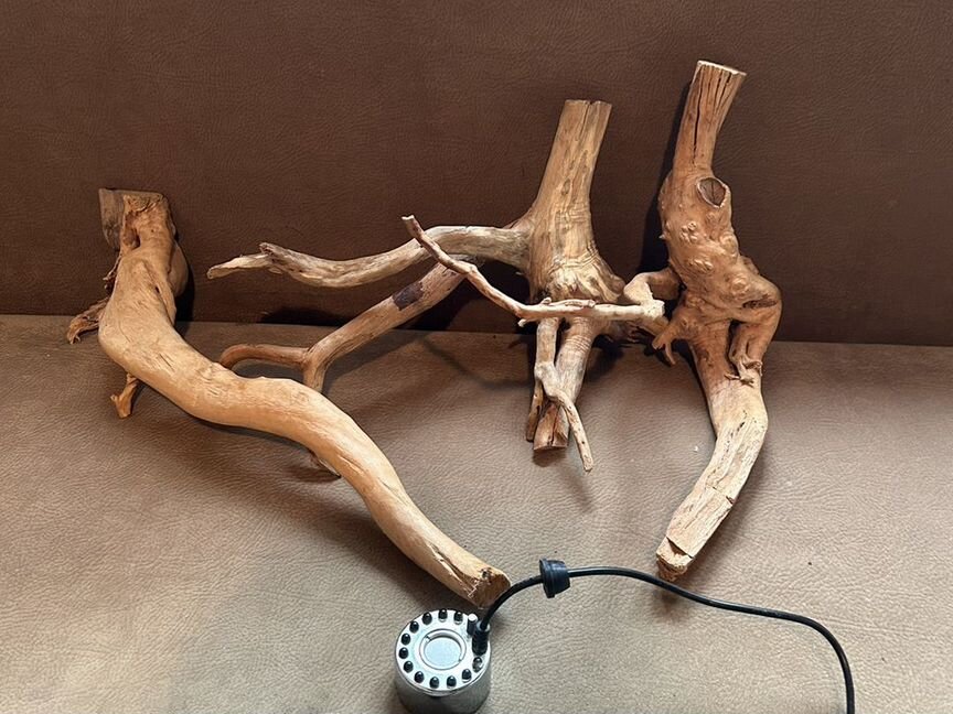 Коряги для аквариума и тумано генератор