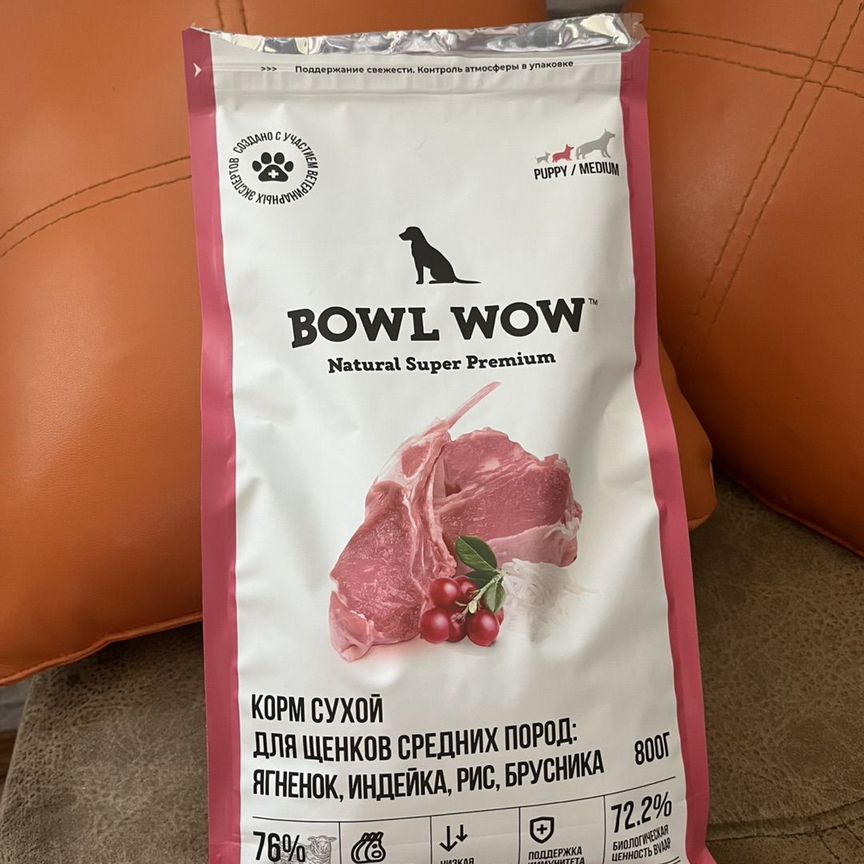 Корм для собак bowl wow