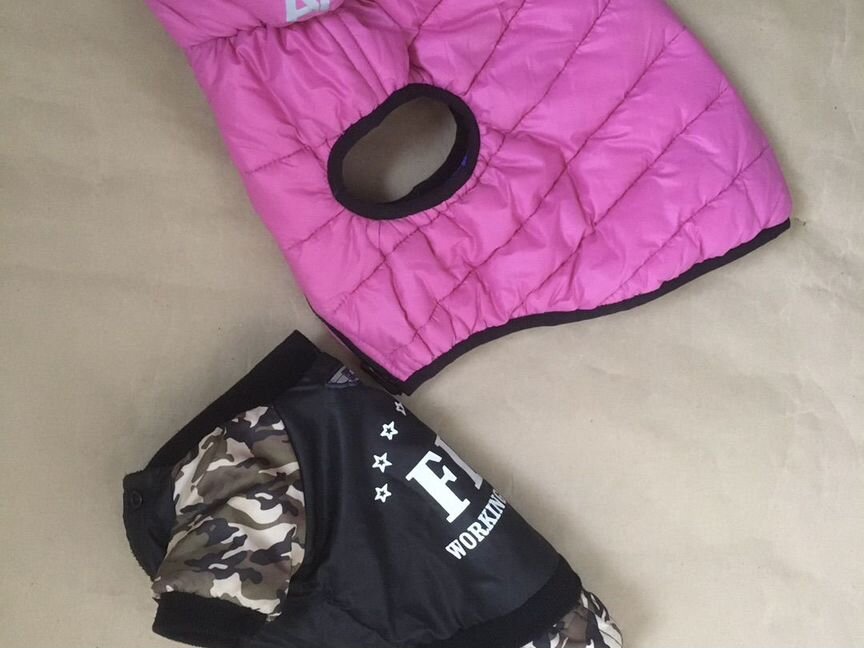 Куртка комбинезон для собак зимние