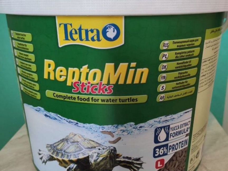 Корм Тетра Rubin, Flakes, Reptomin, Crisps