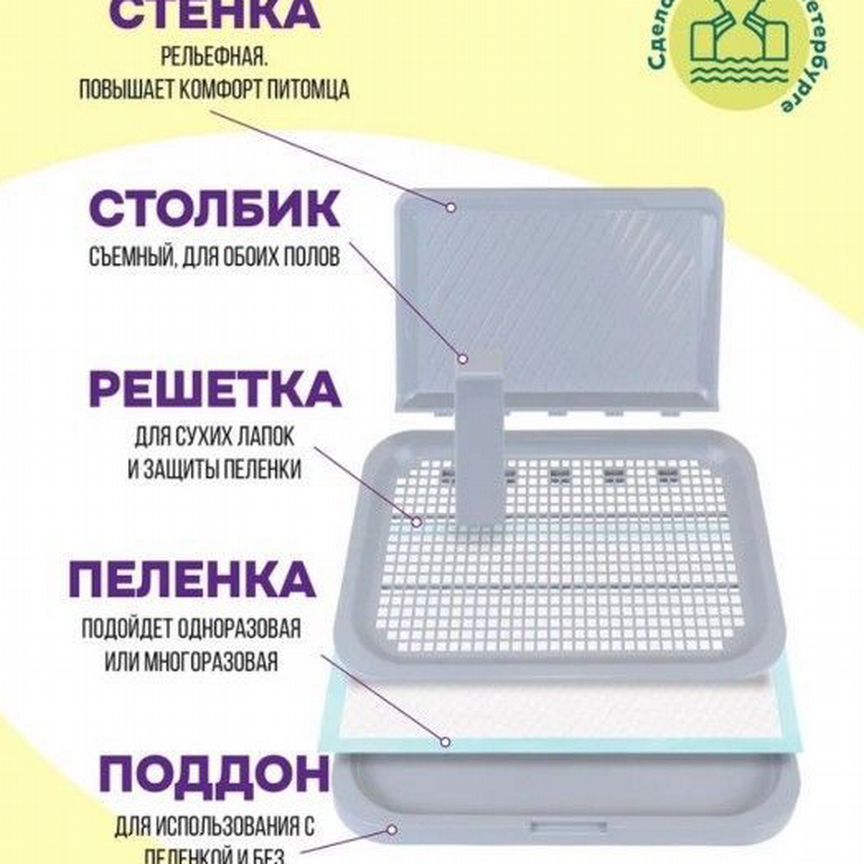 Лоток для кошек и собак