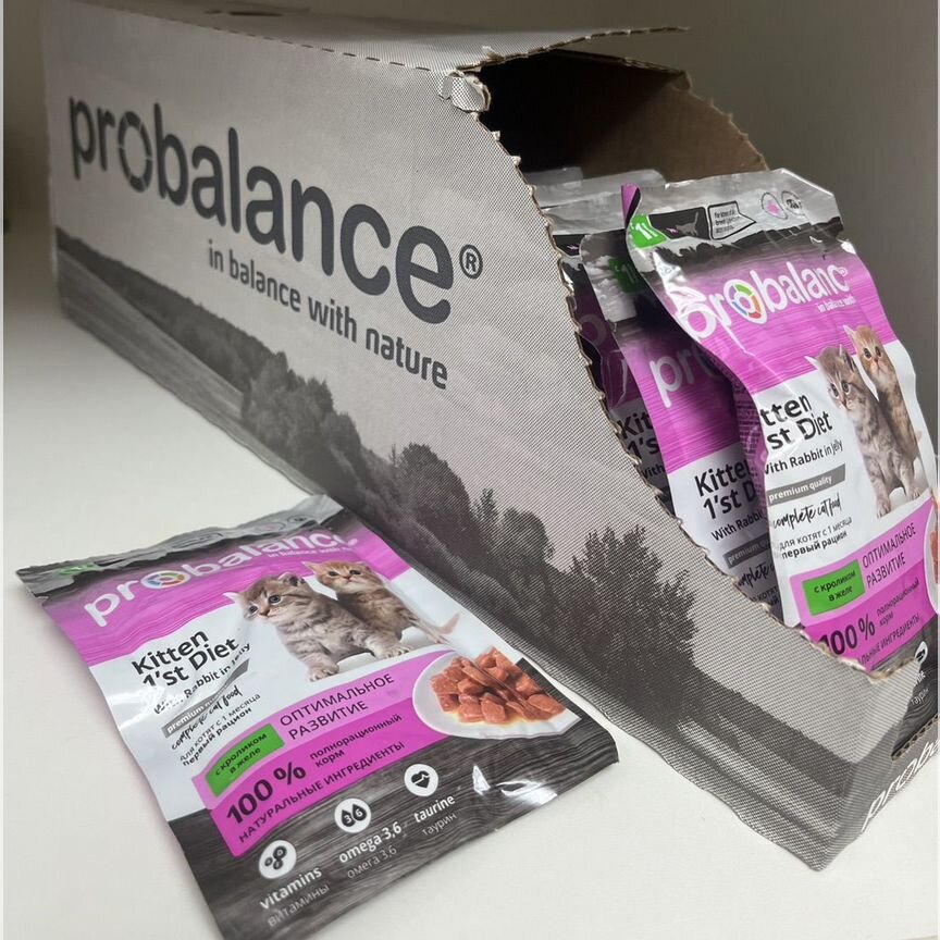 Probalance для котят влажный корм