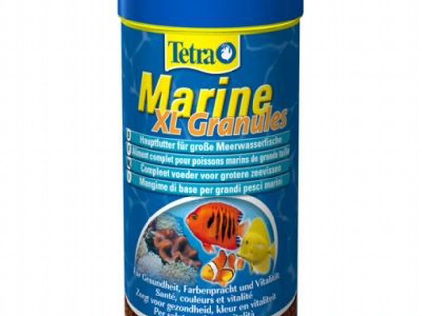 Tetra Marine Granules XL 250 мл - Корм морских рыб