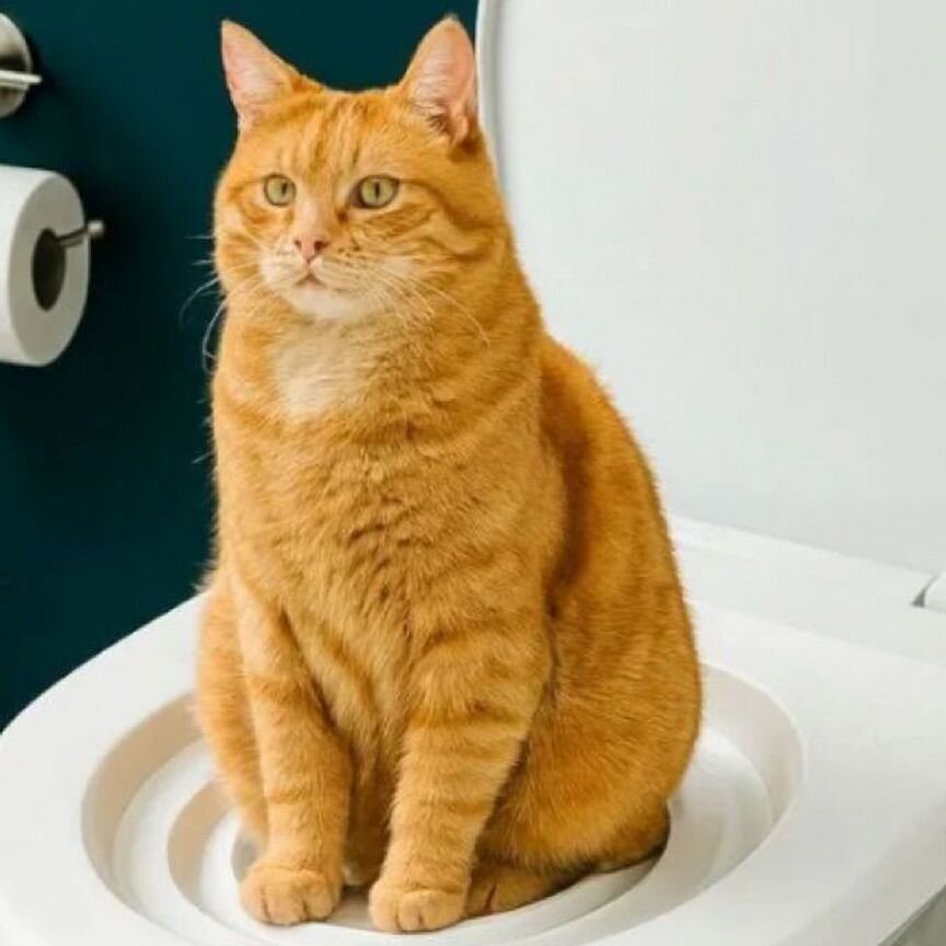 Лоток для приучения кошек к унитазу