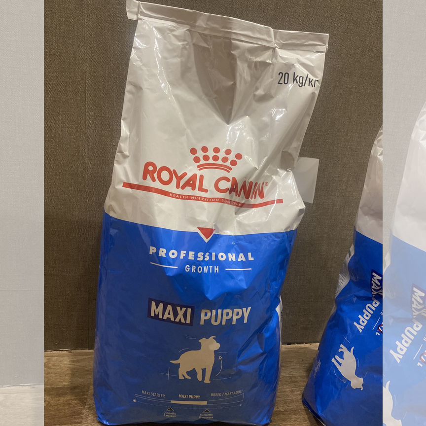 Корм для собак royal canin maxi puppy 20 кг