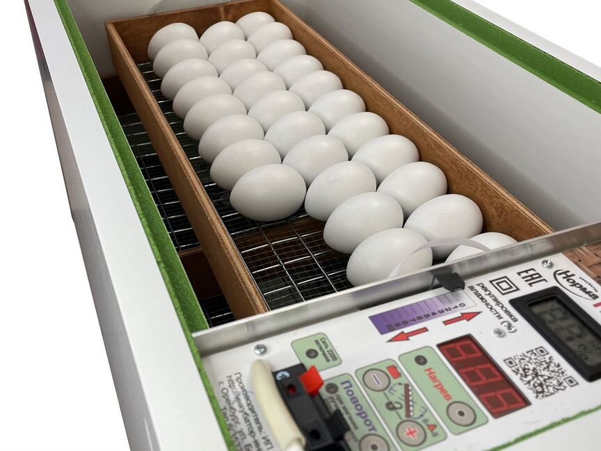 Новый инкубатор Норма Луппер 72 яйца