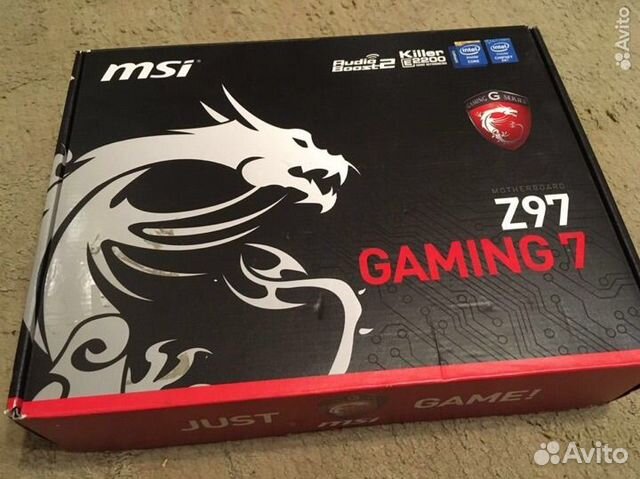 Материнская плата msi z97 gaming 7 купить в Москве | Электроника | Авито