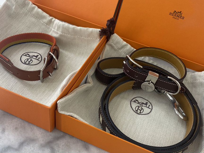 Ошейники и поводок Hermes оригинал