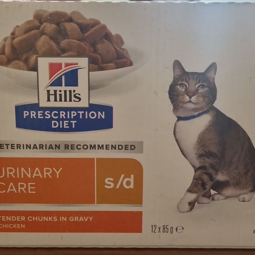 Влажный Hills S/D Urinary Care 12*85 Курица