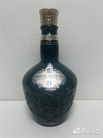 Бутылка от виски Chivas Royal Salute 21 years купить в Москве | Хобби и ...