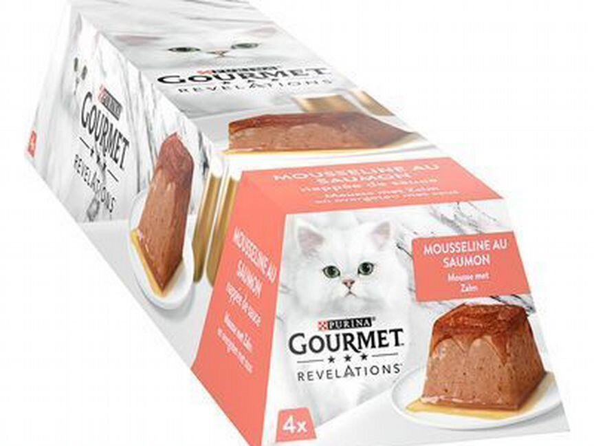 Корм для кошек Gourmet мусс
