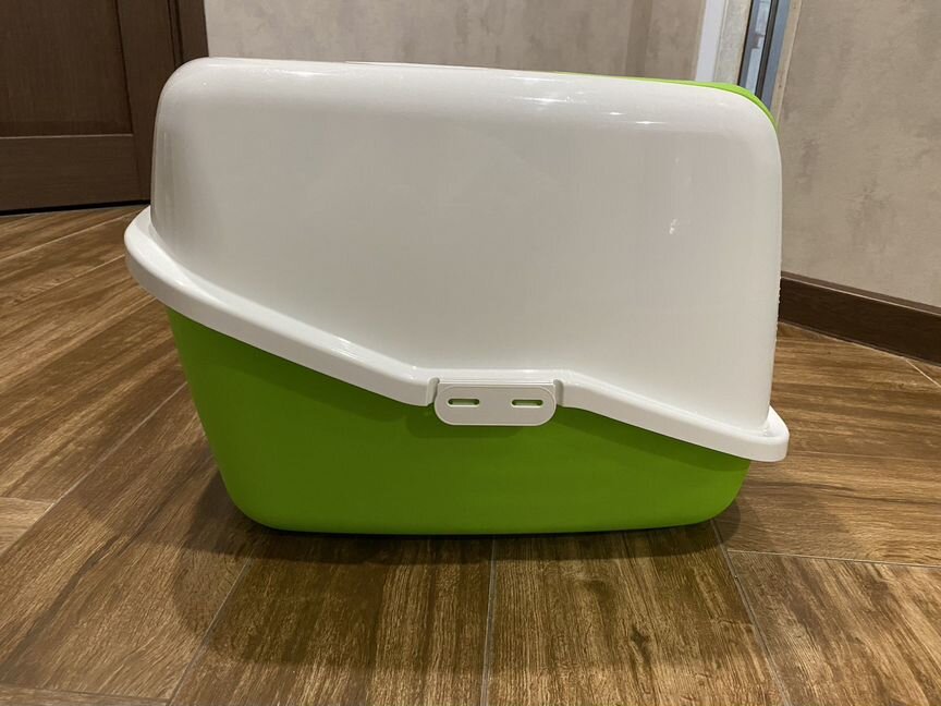 Кошачий туалет закрытый